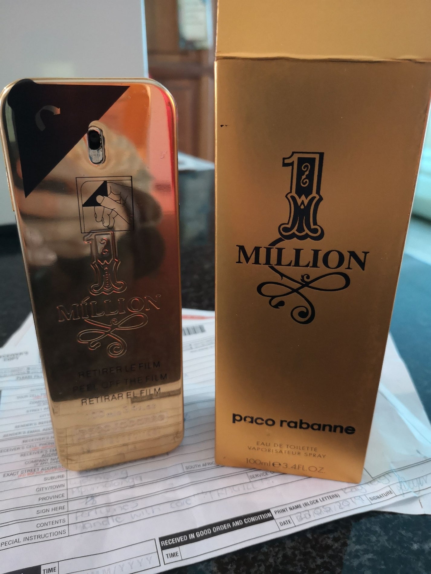 Paco Rabanne One Million Man 100ml – Eau my Perfume